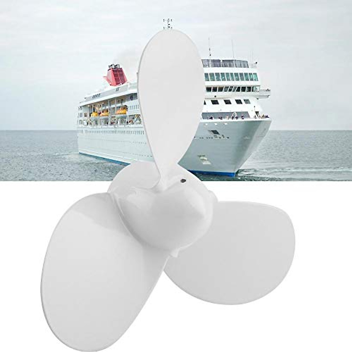 7 1/4 5-A 3 Aluminum Propeller Boat Outboard Motor for 3.5HP for 3.6 prop sea eagle 7-1/2 propeller 7 1/45 inch propeller replacement prop 2 stroke parts