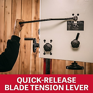 JET 20-Inch Woodworking Bandsaw, 5 HP, 1Ph 230V (JWBS-20-5)