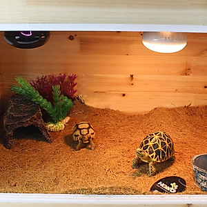 BATRC SYXYSM Natural Coconut Palm Fiber Mat Reptile Lizard Snake Chameleon Carpet Reptile Supplies Moisture-Proof Substrate (Size : 5.75 * 15.75in)