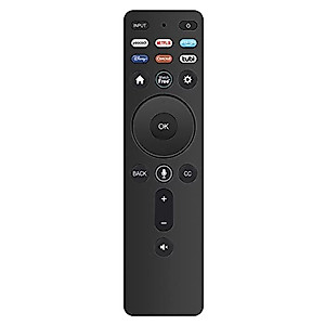 XRT260 Voice Remote w Mic Remote Control Replacement for Vizio 4K HDR Smart TV V Series M Series D Series P Series with 6 Shortcut App Keys