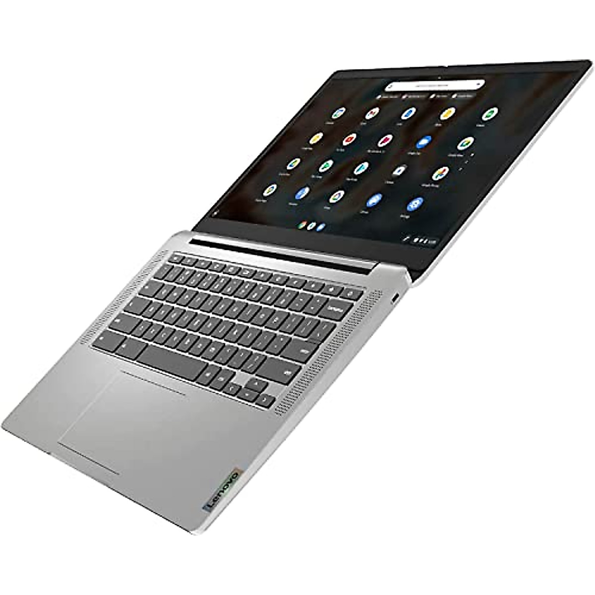 Lenovo Slim 3 Chromebook 14" FHD Touchscreen Laptop for Business, Student, MediaTek Kompanio 520, 4GB Memory 128GB Storage(64GB eMMC+64GB Card), Bluetooth, Wi-Fi, Chrome OS, Abyss Blue, W/GaLiMu
