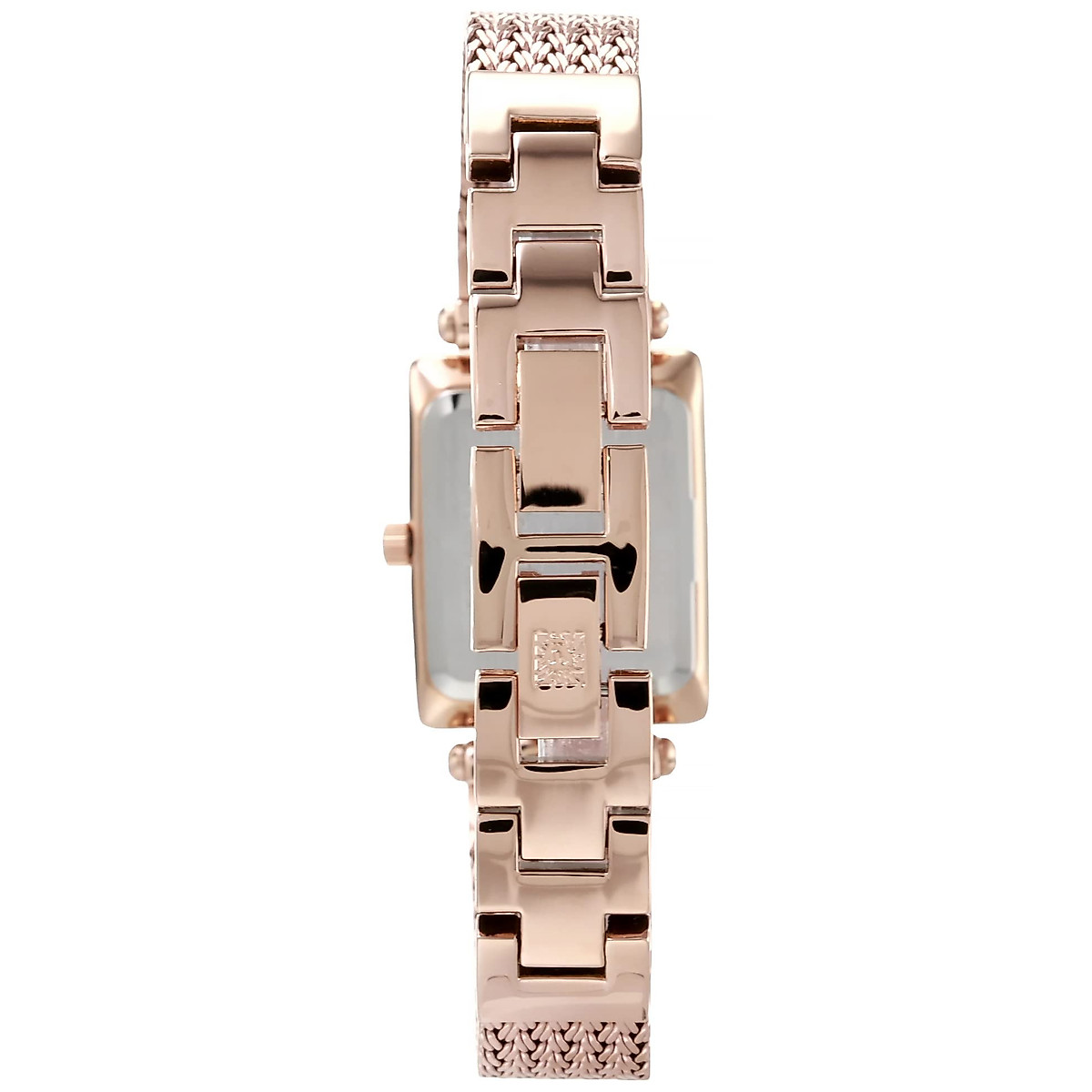 Anne Klein Women's Japanese Quartz Dress Watch with Stainless Steel Strap, Rose Gold, 12 (Model: AK/3882RGRG)