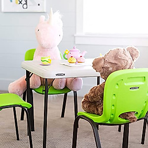 Lifetime 80425 Kids Folding Table, Almond, 24”