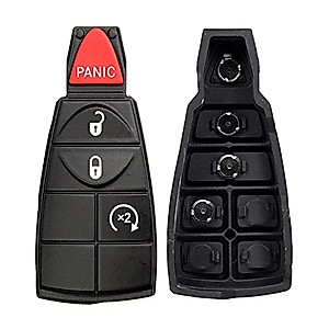 Lot of 2x New Replacement Key fob Rubber Button Compatible with & Fit For RAM Chrysler Dodge Jeep