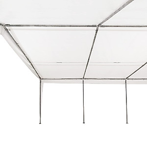 Caravan Canopy Domain Pro 400 20'x20' Carport Shelter, White