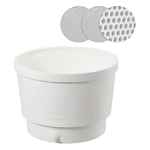 SP Bel-Art Polyethylene Buchner Table-Top Funnel with Perforated Removable Plate; 10.25 in. I.D, 8 in. Height (H14627-1260), White