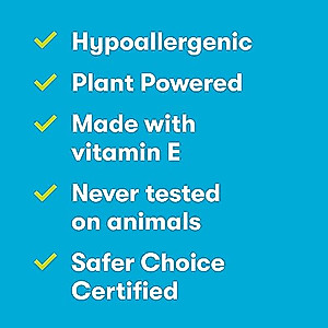 ECOS Hypoallergenic Hand Soap - All Natural pH-Balanced Handwash Soap with Vitamin E - Safe for Sensitive Skin - Lavender - 17 Oz Bottle (6 pack)