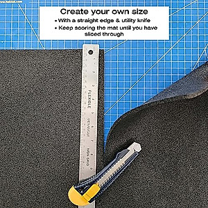 Rubber King Fitness Mat - 3' x 6' x 5mm - A Premium Durable Low Odor Exercise Mat Indoor/Outdoor - Black