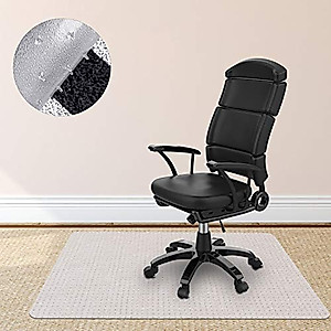 HST Office Chair Mats for Carpeted Floors,Desk Chair Mat,for Low Pile Carpets,Protects Floors,36" x 48" for Computer Desk