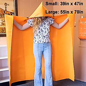 Supa Ant Fire Cape Fireproof Blanket - CE Certified Emergency Blanket for Safety and Survival 1500F (Large)