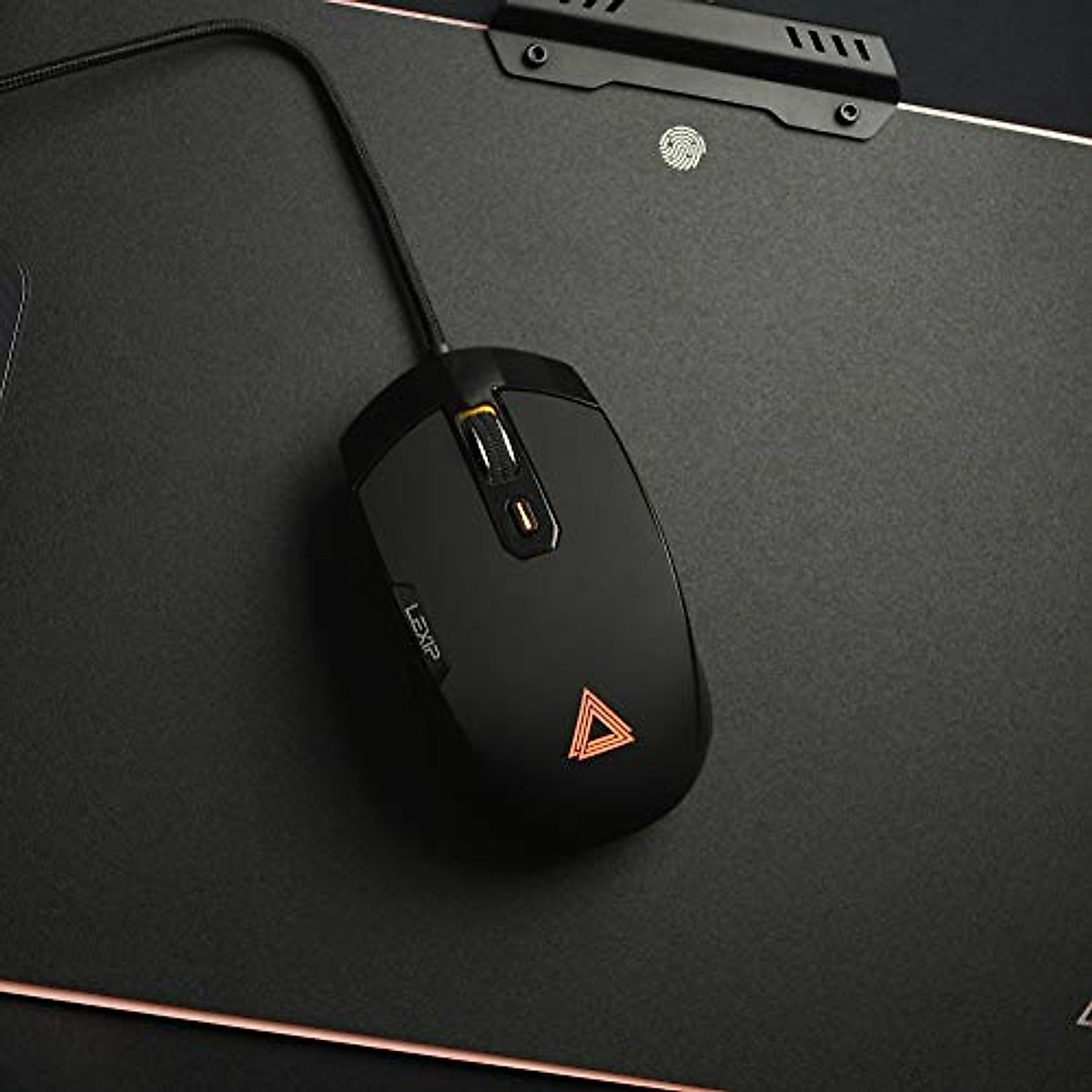 Lexip Pu94 Gaming Mouse-3D Wired and RGB Gamer Mouse-Special 3D Environments and Design Software-2 Joysticks, 6 Buttons and 12 Programmable Directions - Ultimate Glide with 6 Ceramic Feet
