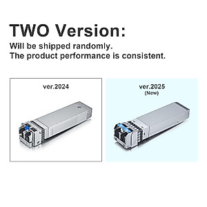 10Gtek 10GBase-LR SFP+ Transceiver, 10G 1310nm SMF SingleMode Fiber Optic Module, 10km, for Cisco SFP-10G-LR, Meraki MA-SFP-10GB-LR, Ubiquiti UniFi UF-SM-10G, Fortinet, Mikrotik and More, Pack of 10