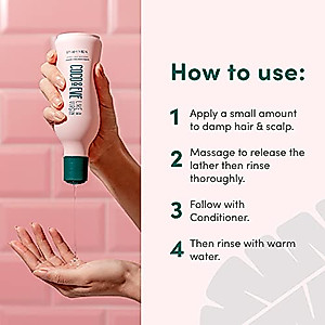 Coco & Eve Like A Virgin Super Hydrating Shampoo - Natural, Sulfate free Hair Care with Argan Oil, Coconut and Avocado Oil | For Dry Damaged, Color Treated Hair | Anti Frizz | Hair Repair (8.4 fl oz)