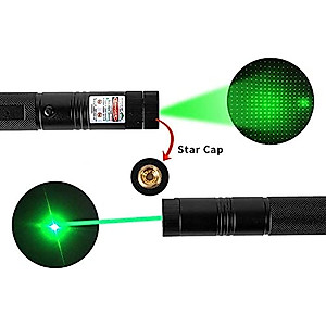 YEHUOT Long Range Tactical Green Laser Beam Flashligh with USB Charging,Adjustable Focus Light Pointer for Night Astronomy Outdoor Camping and Hiking