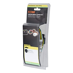 CURT 55339 Vehicle-Side Custom 4-Pin Trailer Wiring Harness, Fits Select Isuzu Trooper, Acura SLX