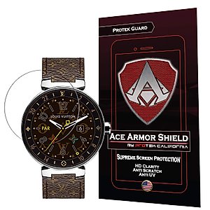 Ace Armorshield (6 Pack) Premium HD Scratch Resistant Screen Protector Compatible with Louis Vuitton Tambour Horizon