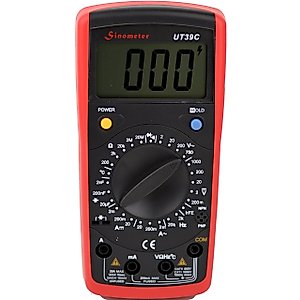 Sinometer OEM Uni-Trend UT39C AC/DC Voltage and Current Up To 20A Measurement, Digital Multimeter With High Resolution and Accuracy