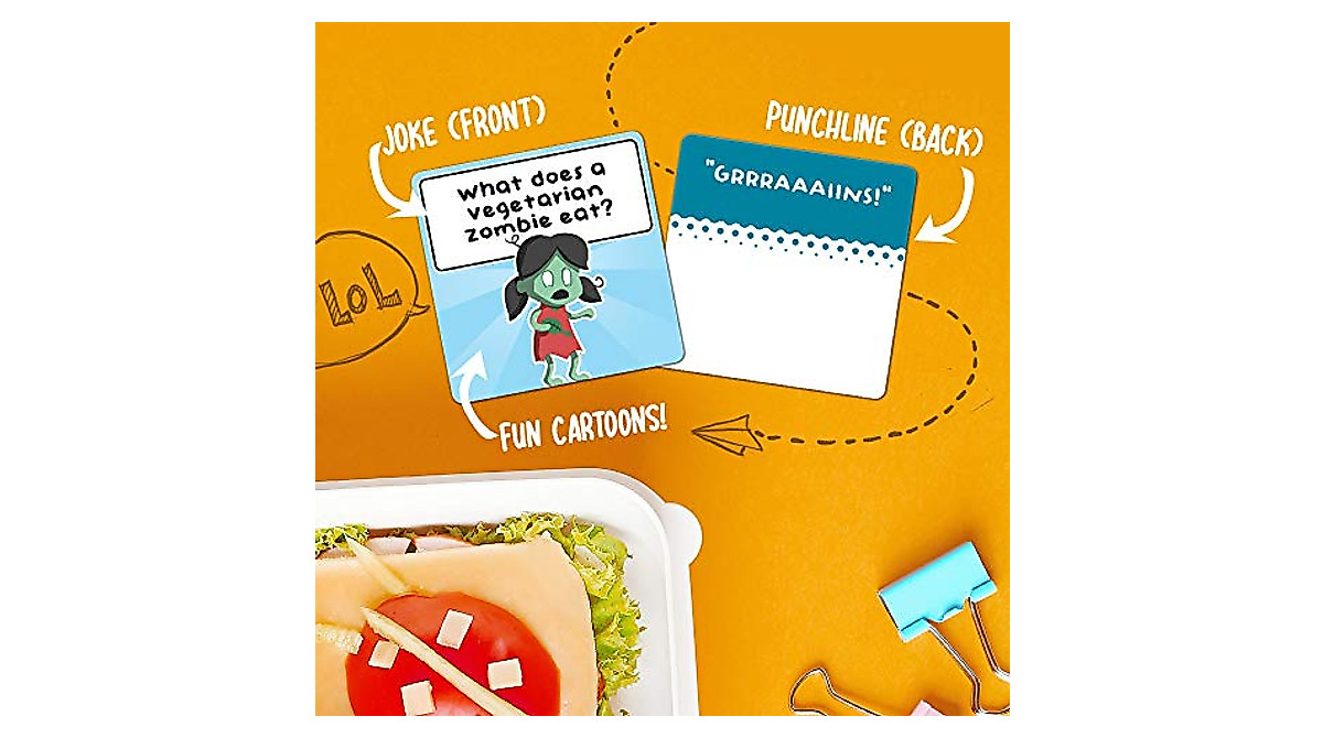 150 Joke Cards for Kids Vol.2 - Fun Lunchbox Notes & Party Favors