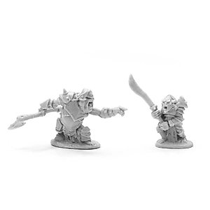 Dark Heaven Bones: Armored Goblin Leaders (2)