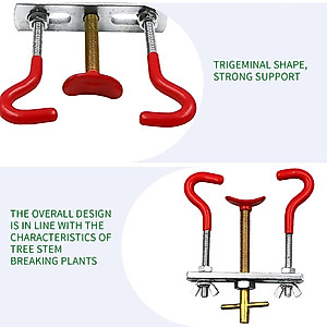 GOODTRADE8 Branch Bender Tool,Branches Bender Bending Clips Twig Clamps Plant Trainer Clips,Bonsai Modulator Trunk Adjuster Pruner Gardening Tree Bending Tool