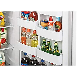 Danby DAR170A3WDD 30" Designer Series Apartment Size Refrigerator with 17 cu. ft. Capacity, Frost Free Operation, Precise Digital Thermostat and LED Lighting in White