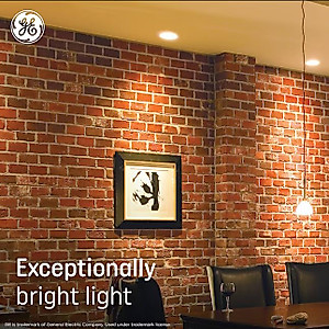 GE Lighting GE Ultra Bright LED Indoor Floodlight PAR20, 12 watts, 900 lumens, 100 watt Replacement, Dimmable, Warm White, Medium Base, exceptionally Bright LED Light Bulb