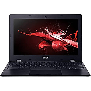 Acer 2022 11" Ultra-Thin HD IPS Chromebook, Intel Celeron Processor Up to 2.60 GHz, 4GB Ram, 32GB SSD, Ultra-Fast 6th Gen WiFi, Webcam, Chrome OS(Renewed) (Dale Black)
