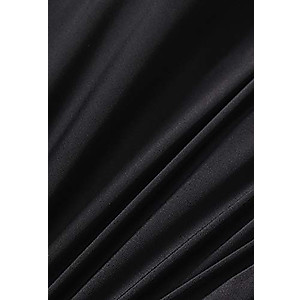 Speedo Women's Standard Swimsuit One Piece Creora Highclo Quantum Splice High Cut Solid, Fusion Black, 10