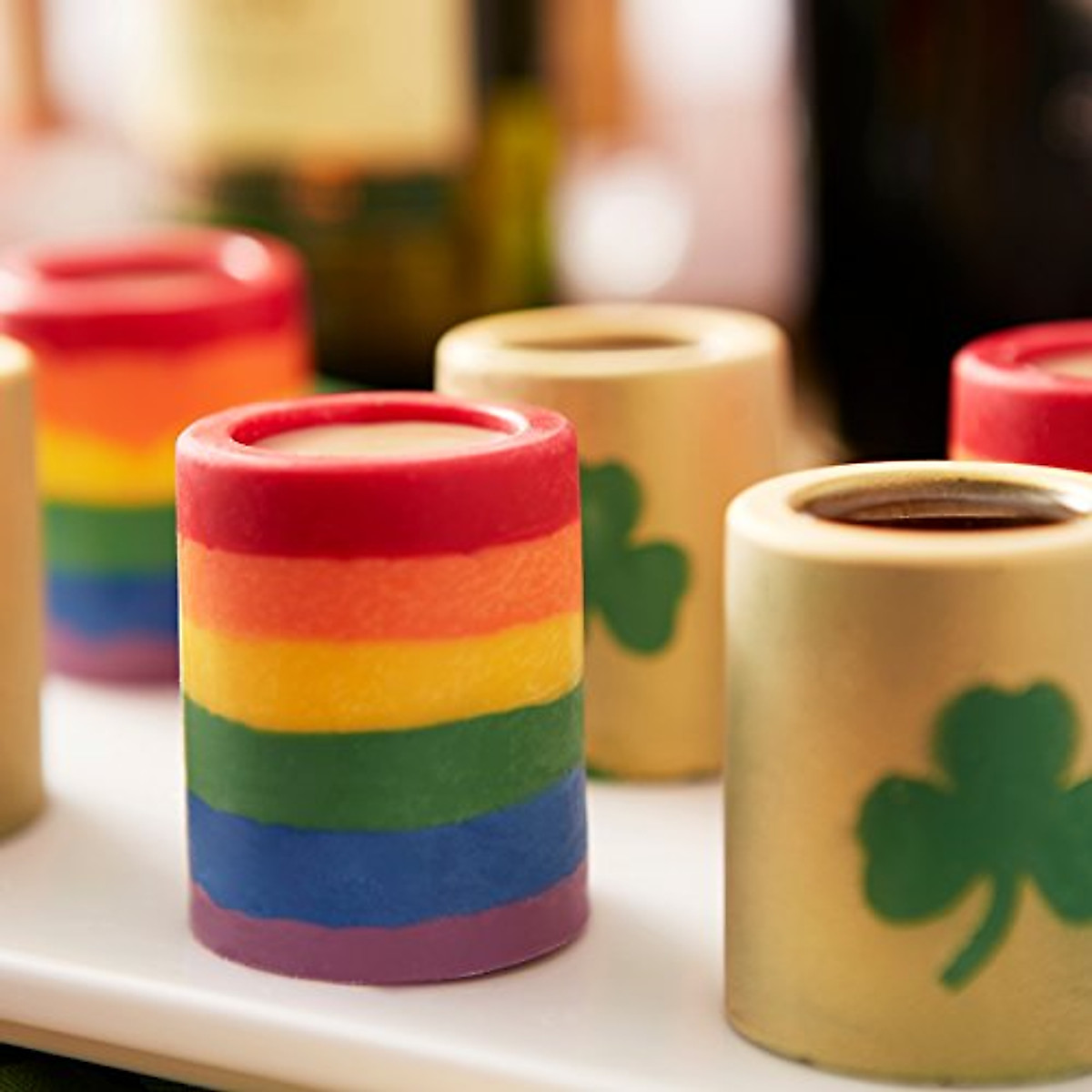 Wilton Round Shot Glass Silicone Mold, 8-Cavity