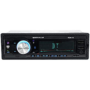 Rockville RDM18 in-Dash Car Digital Media Bluetooth AM/FM/MP3 USB/SD Receiver