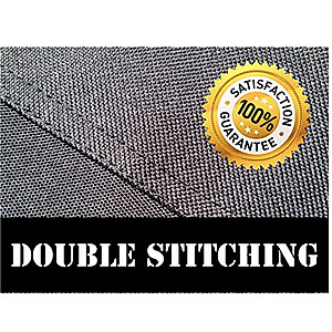 Lawn Mower Cover - Waterproof, Premium Heavy Duty - Manufacturer Guaranteed - Weather and UV Protected Covering for Push Mowers - Secure Draw String and Large Size for Universal Fit