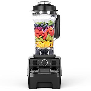 Yukkary 1450W Professional Blender, 2L BPA-Free Tritan Container, 8 Speed Control, 8 Three-Layer Blades, Ice Crushing, Smoothies, Soups, Sauces, Self-Cleaning