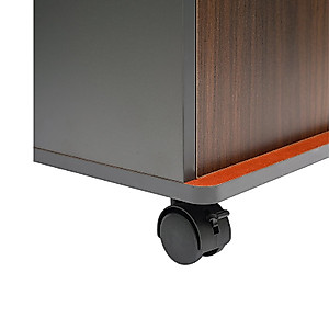 1-Drawer File Cabinet, Home Printer Stands, Office Vertical Files, Mobile File Cabinet,Metal File Cabinets with Lock,Vertical Filing Organization Storage Cabinets,Rolling Printer Stand with Cabinet