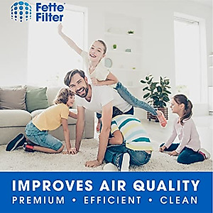 Fette Filter- HEPA Wet Dry Vacuum Filter Compatible with Milwaukee 49-90-1900 for Gallon Wet/Dry Vacuum M18 2 Gallon (0880-20), M12 FUEL 1.6 Gallon (0960-20), M18 FUEL PACKOUT (0970-20). 4 QTY