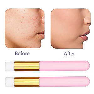 30PCS Lash Shampoo Brushes, Nose Pore Deep Cleaning Brush, Peel off Blackhead Remover Brush Tool, Lash Cleanser Brushes Eyelash Extensions Blackhead Brush Washing Brush, Nose Cleaning Washing Brush