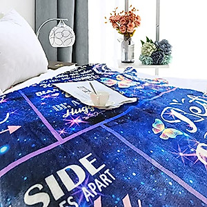 Sulpoie to My Daughter Blanket, Daughter Gifts, Daughter Gift from Mom Dad, Birthday Gifts for Daughter, Gift for Daughter from Mom, Daughter Blanket from Mom Gifts for Daughter Throw Blanket 50"X60"