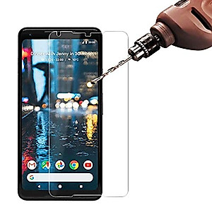 For Google Pixel 2 XL Screen Protector Tempered Glass - [2 Pack] HD Ultra Thin Screen Protector for Google Pixel 2XL [Anti-Scratch] [Bubble Free]