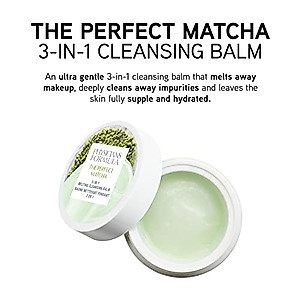 Physicians Formula Face Cleansing Balm The Perfect Matcha 3-in-1 Makeup Remover For Eye, Lip, Or Face, Deeply Cleanses Pores And Removes Impurities, Ultra Nourishing Soothing Treatment