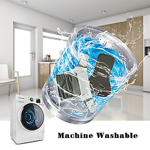 3 Pack Adult Cloth Diapers with Oversized Diaper Inserts, TPU Waterproof Nappy Reusable Washable Elderly Incontinence Care Protection Nappies Underwear for Men or Women, Waist 23.6-35.4 Inches (M)