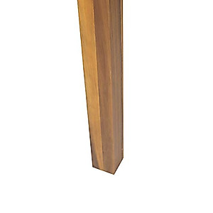 Christopher Knight Home Gloria Outdoor Rustic Acacia Wood Dining Table, Teak