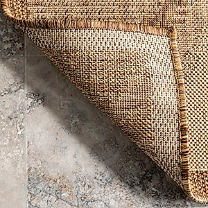 nuLOOM Sherilyn Geometric Indoor/Outdoor Area Rug, 8' x 10', Beige