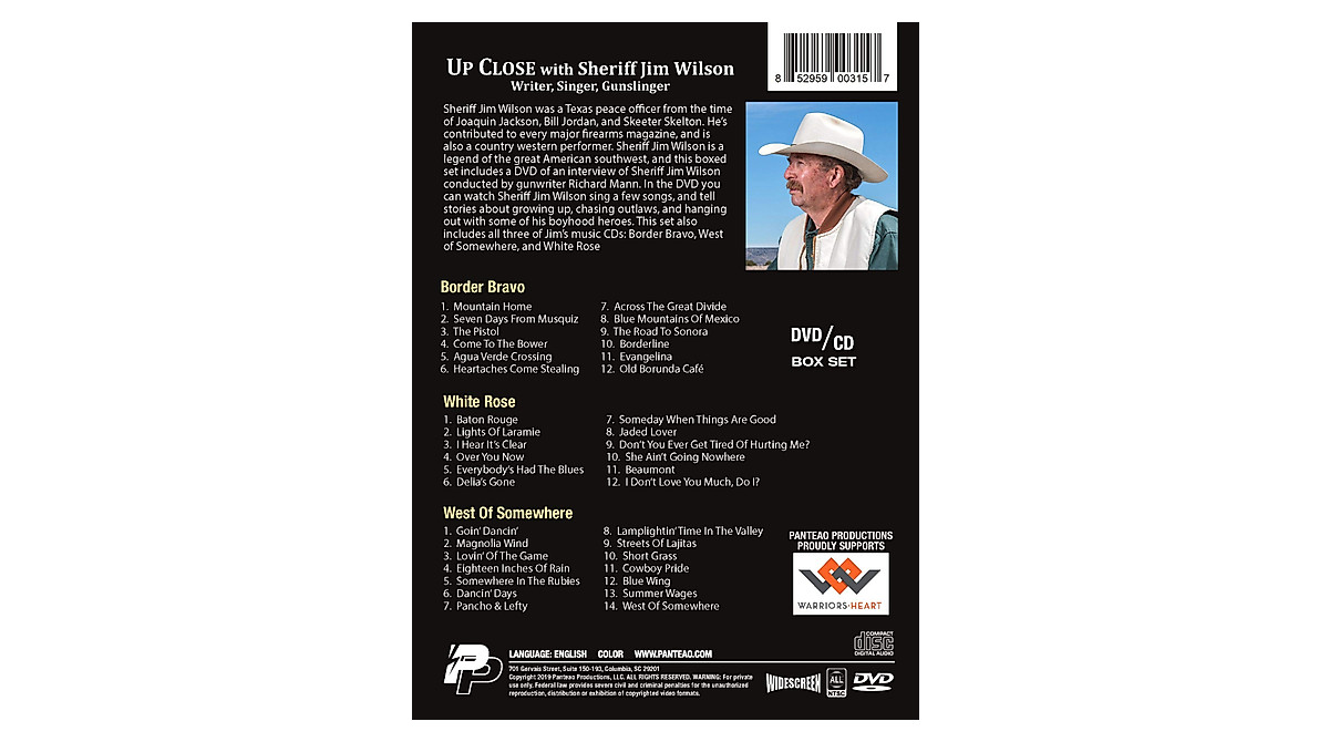 Sheriff Jim Wilson: Texas Lawman, Stories & Music