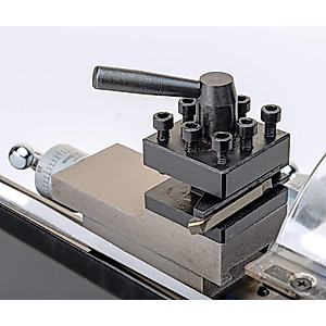 Eastwood Benchtop Metal Lathe 7 inch x 12 inch | Mini Metal Lathe Variable Speed 0-2500 RPM, Mini Lathe with 3-jaw Chuck | Benchtop Metal Lathe, Drilling Machine for Various Types of Metal Turning