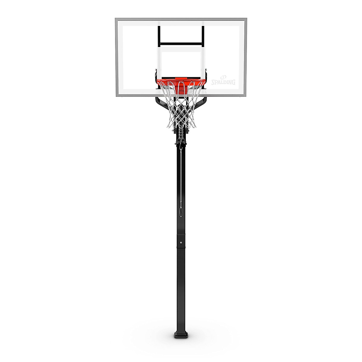 Spalding 54" Tempered Glass U-Turn In-Ground Basketball Hoop