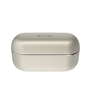 NUARL N6 Mini 2SE Complete Wireless Earphone aptX Compatible IPX7 Waterproof Continuous 8h Playback Bluetooth5.2 (WS(White Silver))