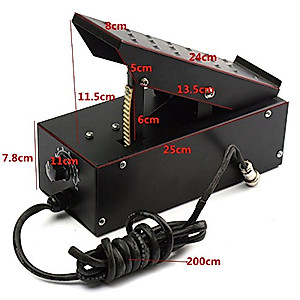TOSENBA TIG Welder Foot Pedal 2+3 Pin for TIG Welding Machines Power Control Equipment