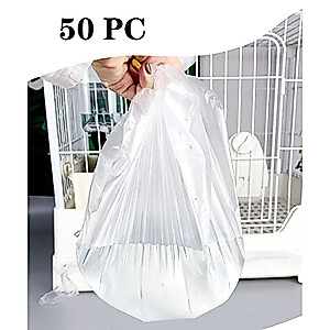 RUBYHOME Super Large Rabbit Litter Box 15" L x 12" W, Rabbit Potty Box Litter Pan for Cage, Extra Large Bunny Restroom Litter Tray Rabbit Toilet