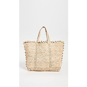 Vanessa Bruno Women's Large Cabas Bag, Naturel, Tan, One Size