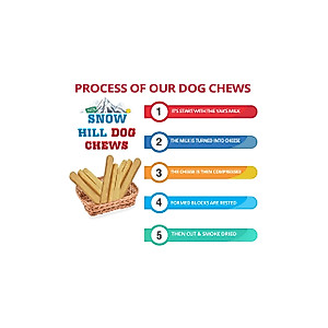 Snow Hill Himalayan Yak Cheese Dog Chews Triple XL Monster 13-14 Oz / 11-13 in Grade A Quality Healthy Yak Cheese Treats Keeps of Himalayas, Nepal