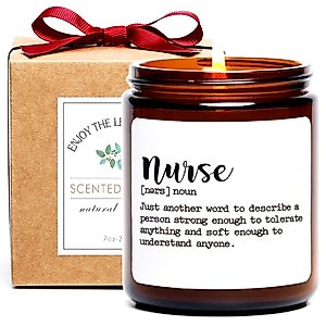 Nurse Appreciation Candle Gifts for Nurse, Graduation Gift for Practitioner, Thank You Gift for Future Nurse
